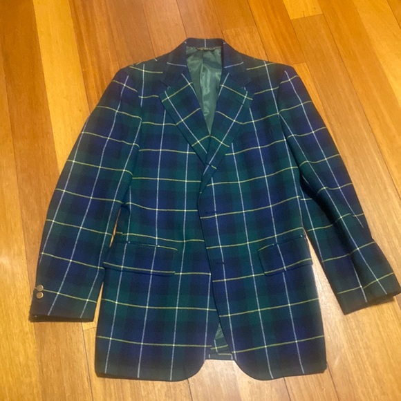 Aras’ | Jackets & Coats | Vintage Mens Aras Gordon Tartan Print Jacket ...